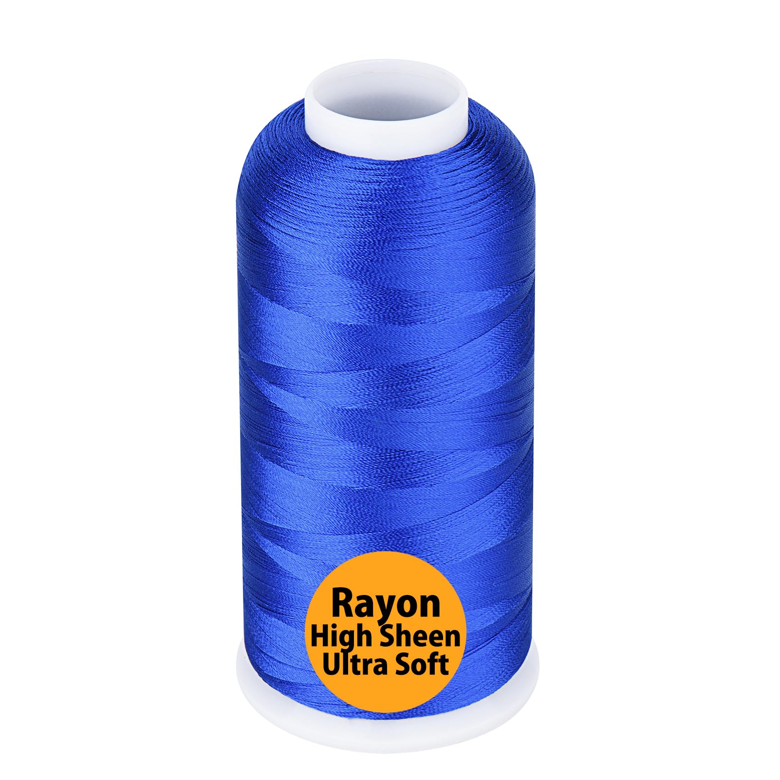 Amazon.com: Simthread Rayon Embroidery Thread 5500 Yards, 40wt 100% ...