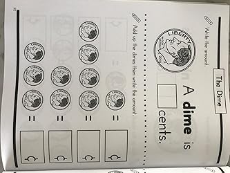 Kindergarten Math Workbook: Kindergarten and 1st Grade Workbook Age 5-7 ...