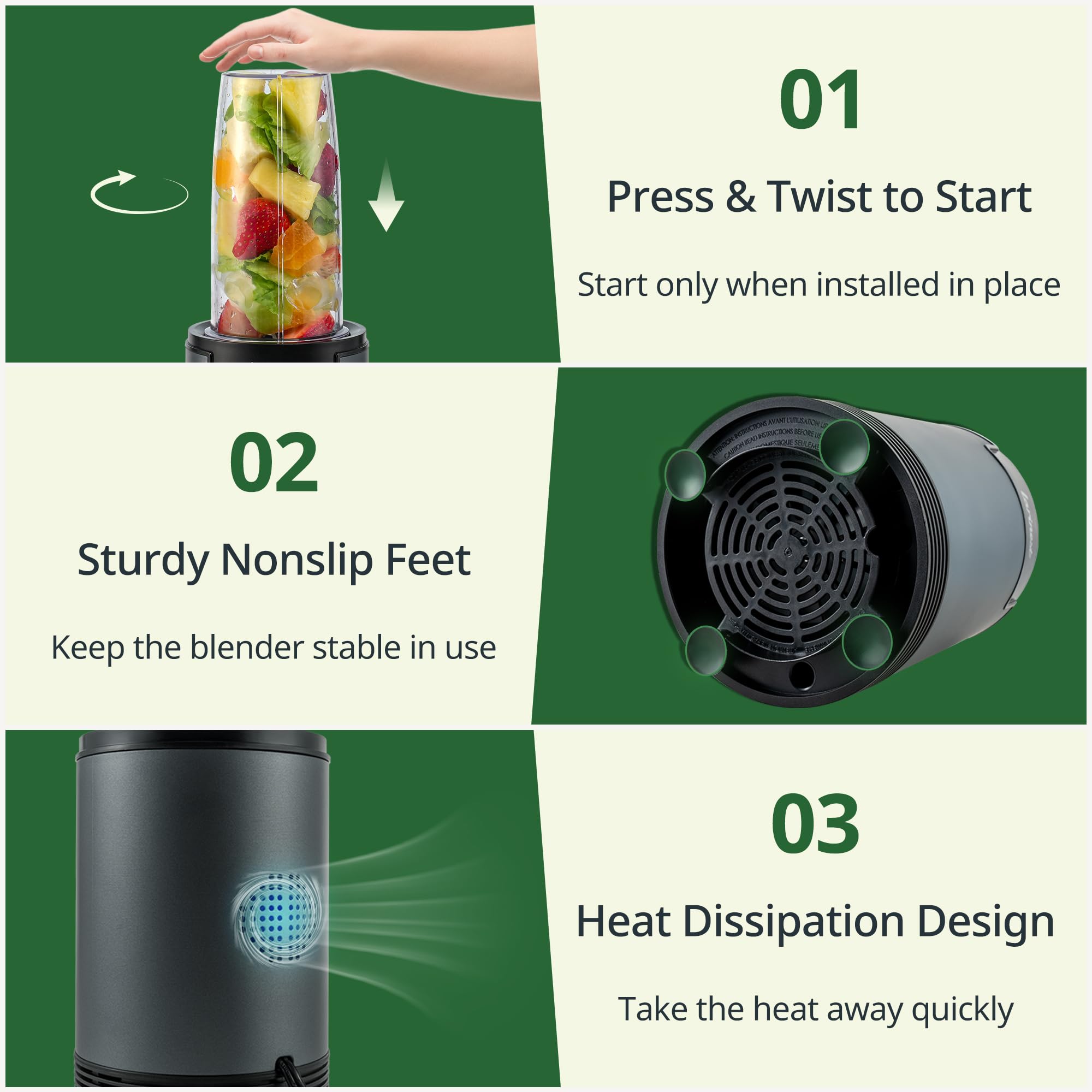 Snapklik.com : Larinest Blender For Shakes And Smoothies & Grinding ...