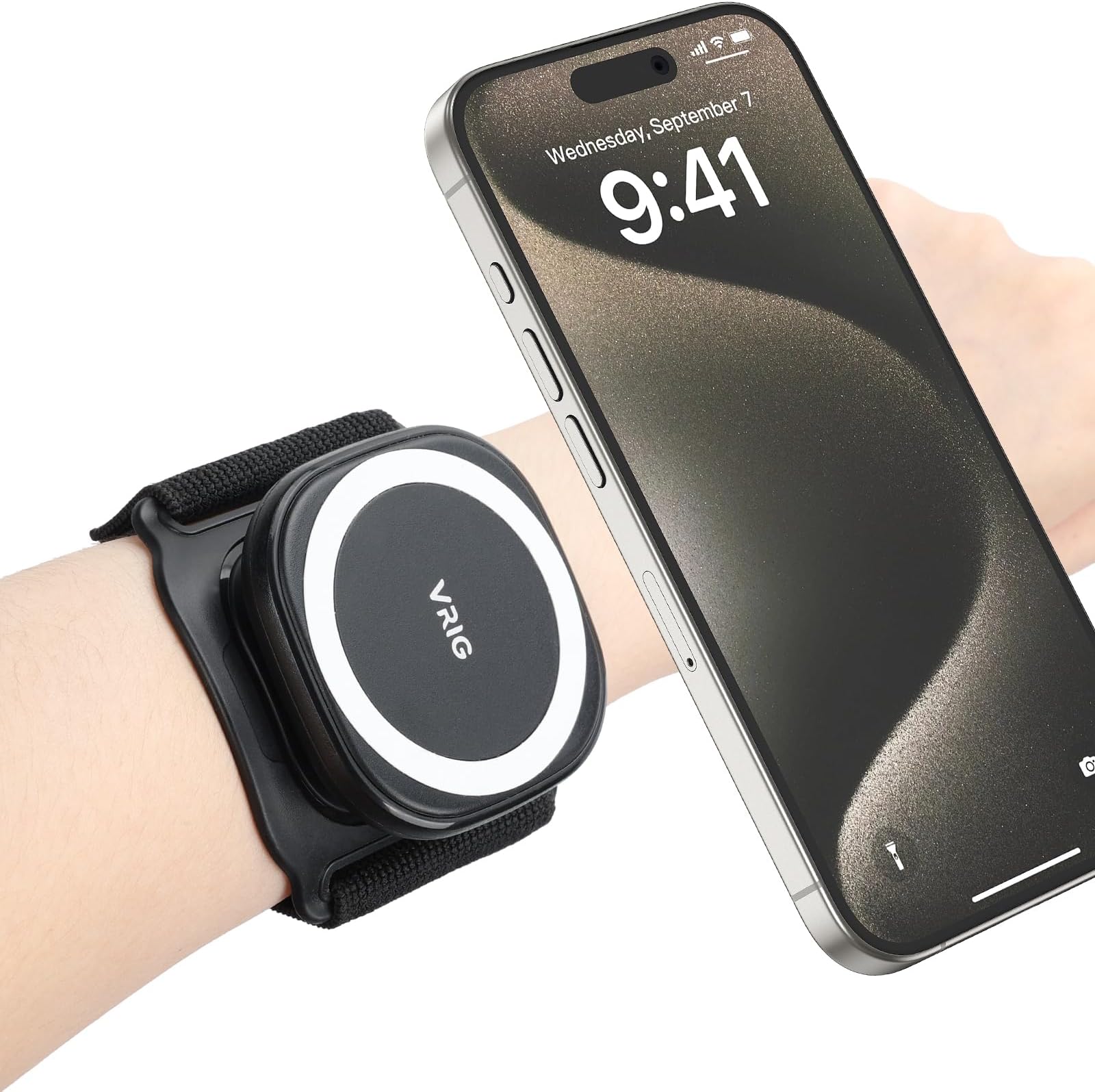 Amazon.com: Running Phone Holder for iPhone, 360° Rotatable Magnetic ...