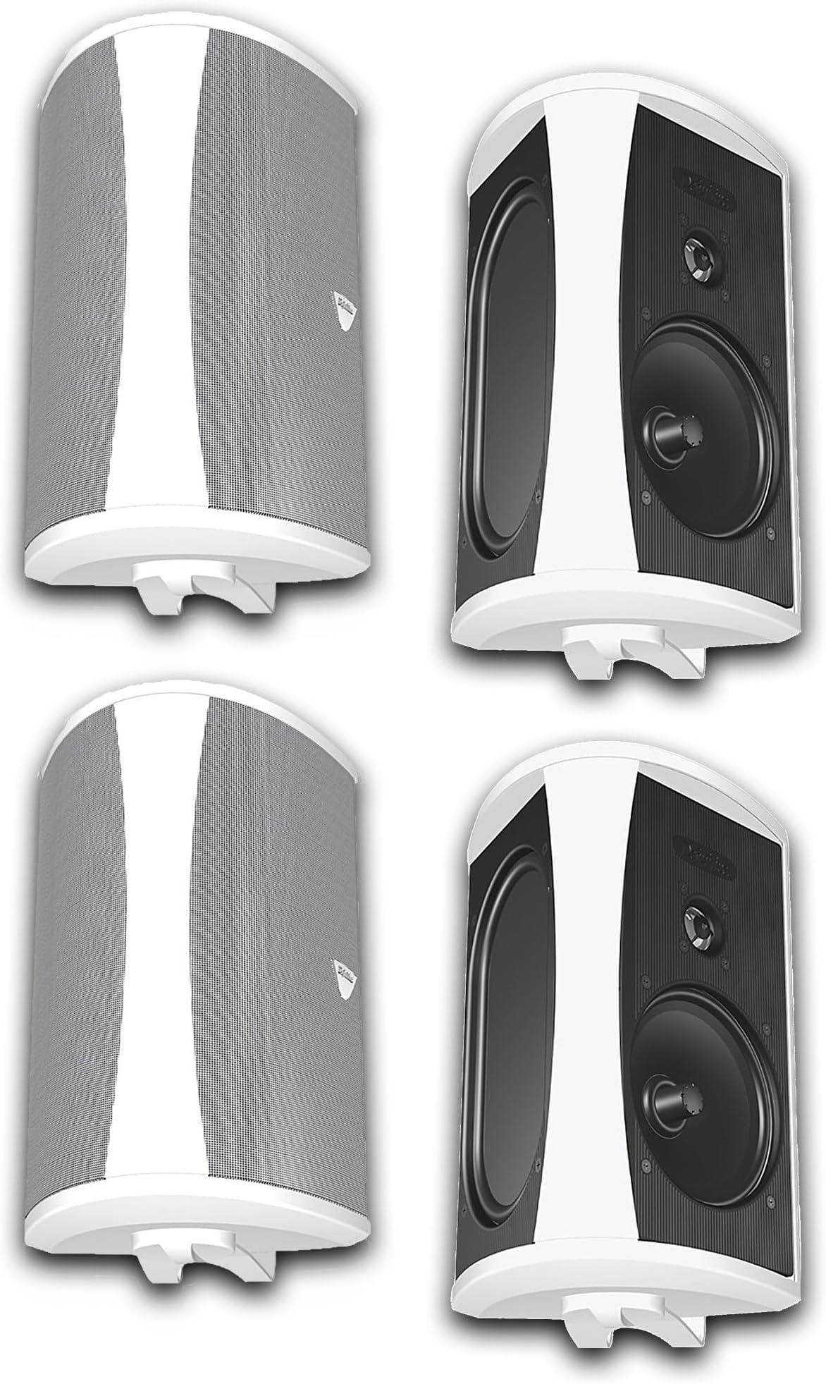 Amazon.com: Definitive Technology AW5500 Outdoor Speakers | 4 Speakers ...
