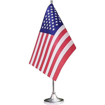 Amazon.com: Ipetboom Mini Flag Holder Stainless Steel Small Table Flag ...