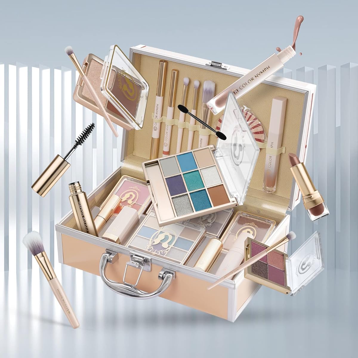 $9/mo - Finance All in One Makeup Kit for Women Full Kit, Color Nymph ...