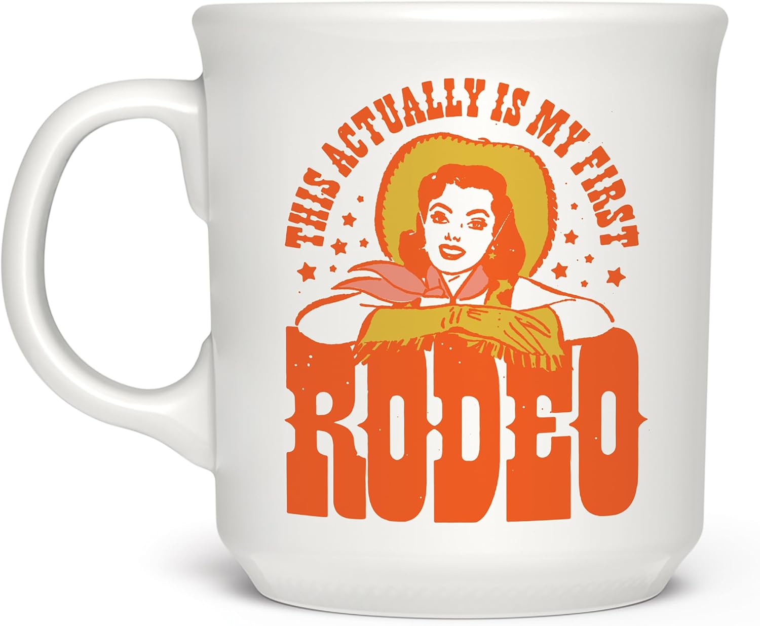 Amazon.com | Genuine Fred SAY ANYTHING MUG, RODEO, 16 Ounce Ceramic Mug ...
