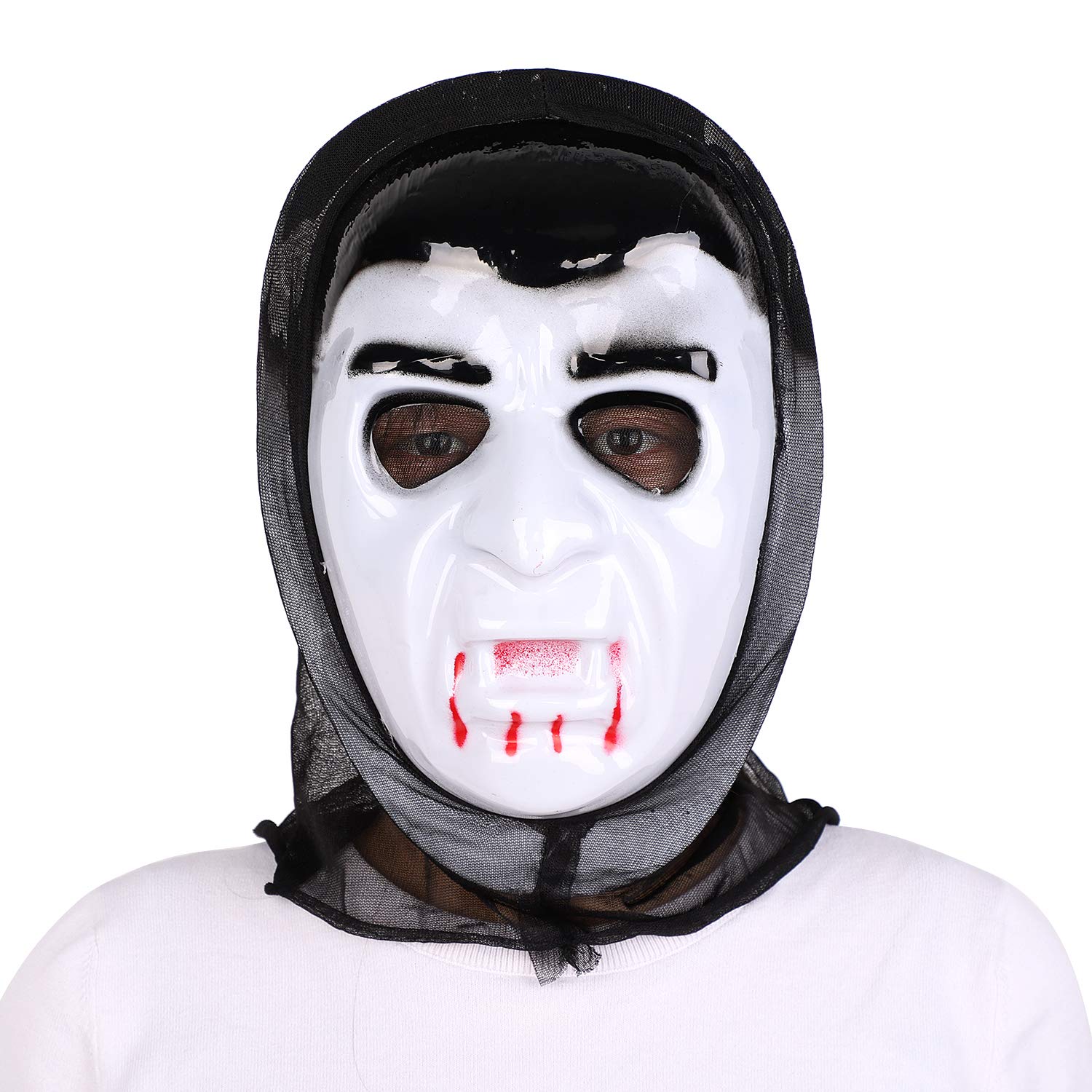 Ibluelover Halloween Ghost Mask Scary Wizard Cosplay Props Vampire Mask ...