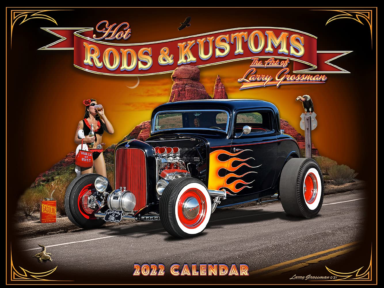 Amazon | Hot Rods & Kustoms Calendar | N/A | 輸入版カレンダー