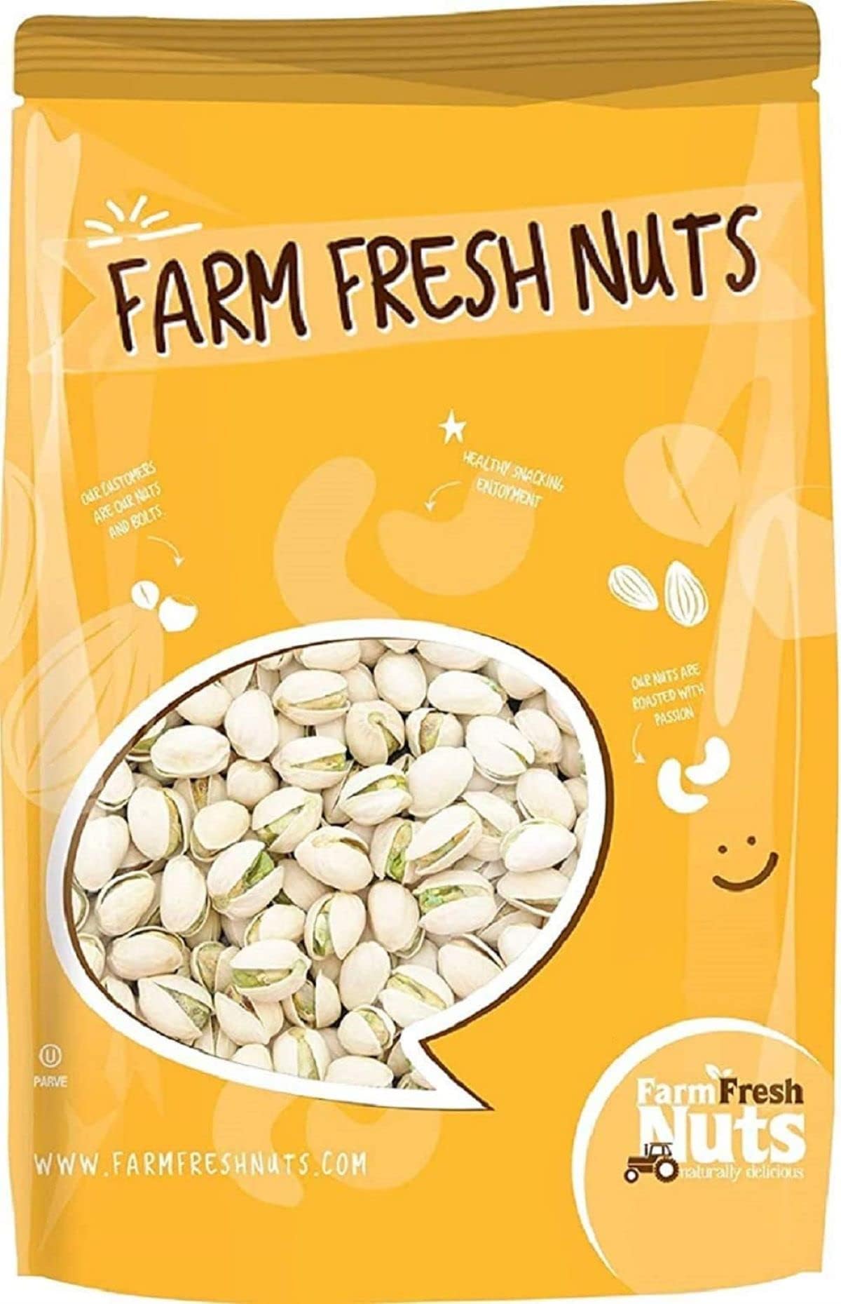 Amazon.com : Dry Roasted Cashews Salted | Baked In Small Batches for ...