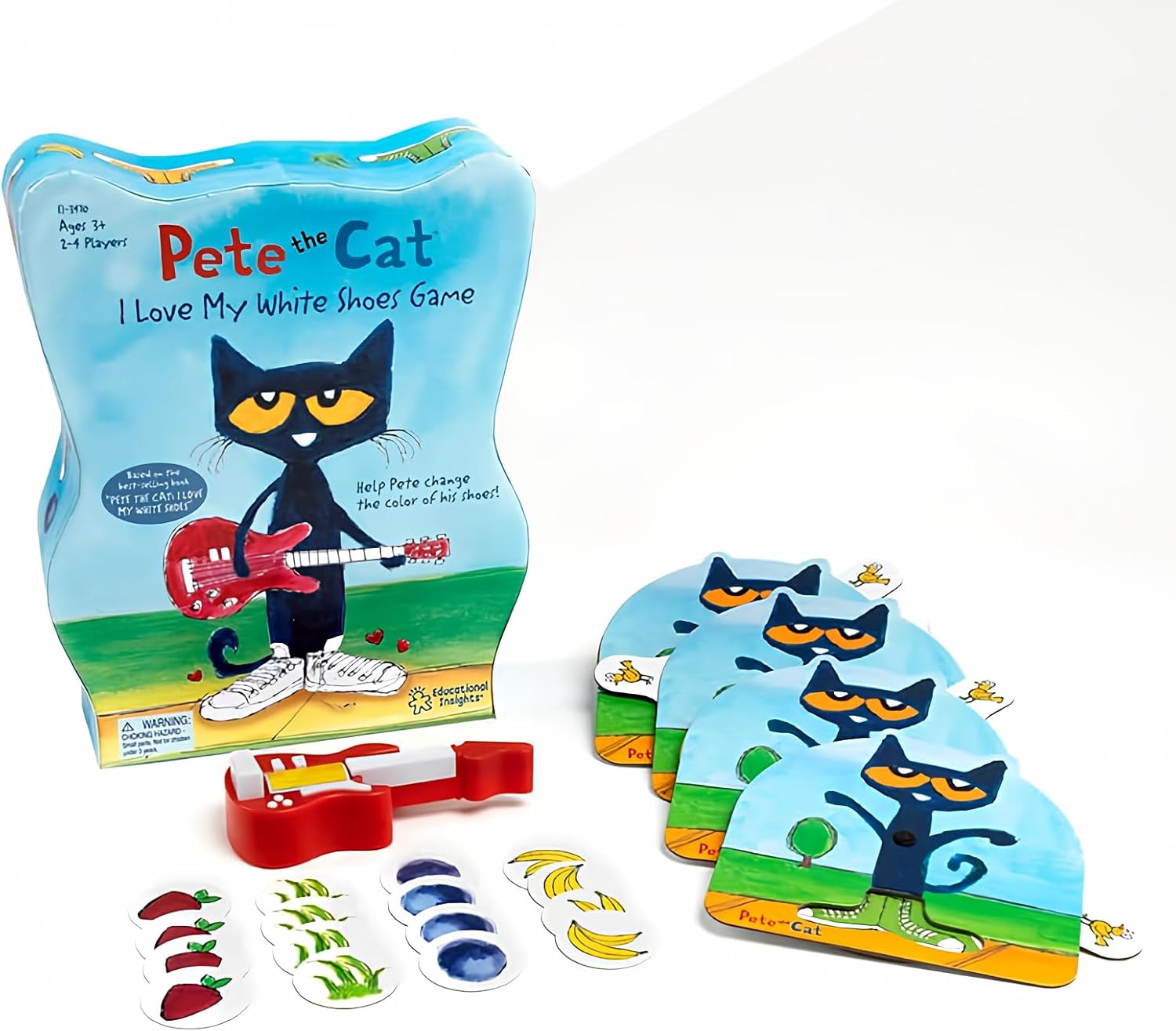 Amazon.com: Educational Insights Pete The Cat I Love My White Shoes ...