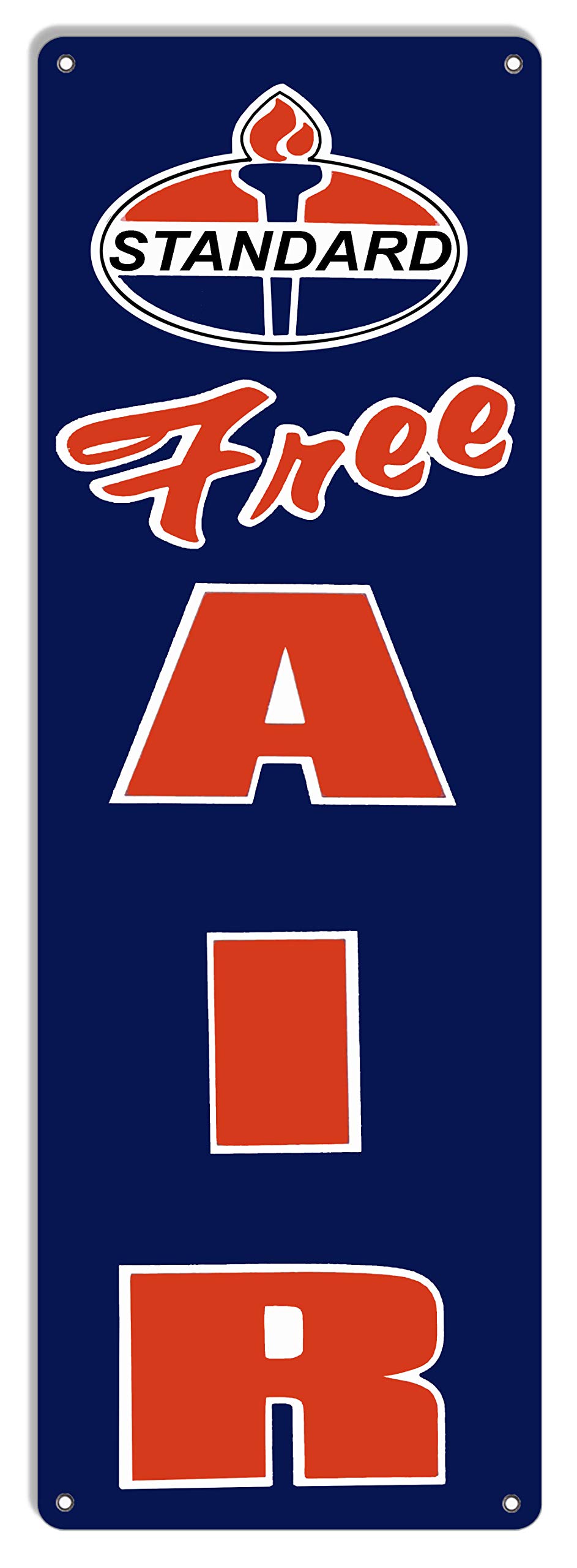 Quincy Gasoline Metal Sign, 17.5 x 33 Inches, Vintage Aged OR New ...