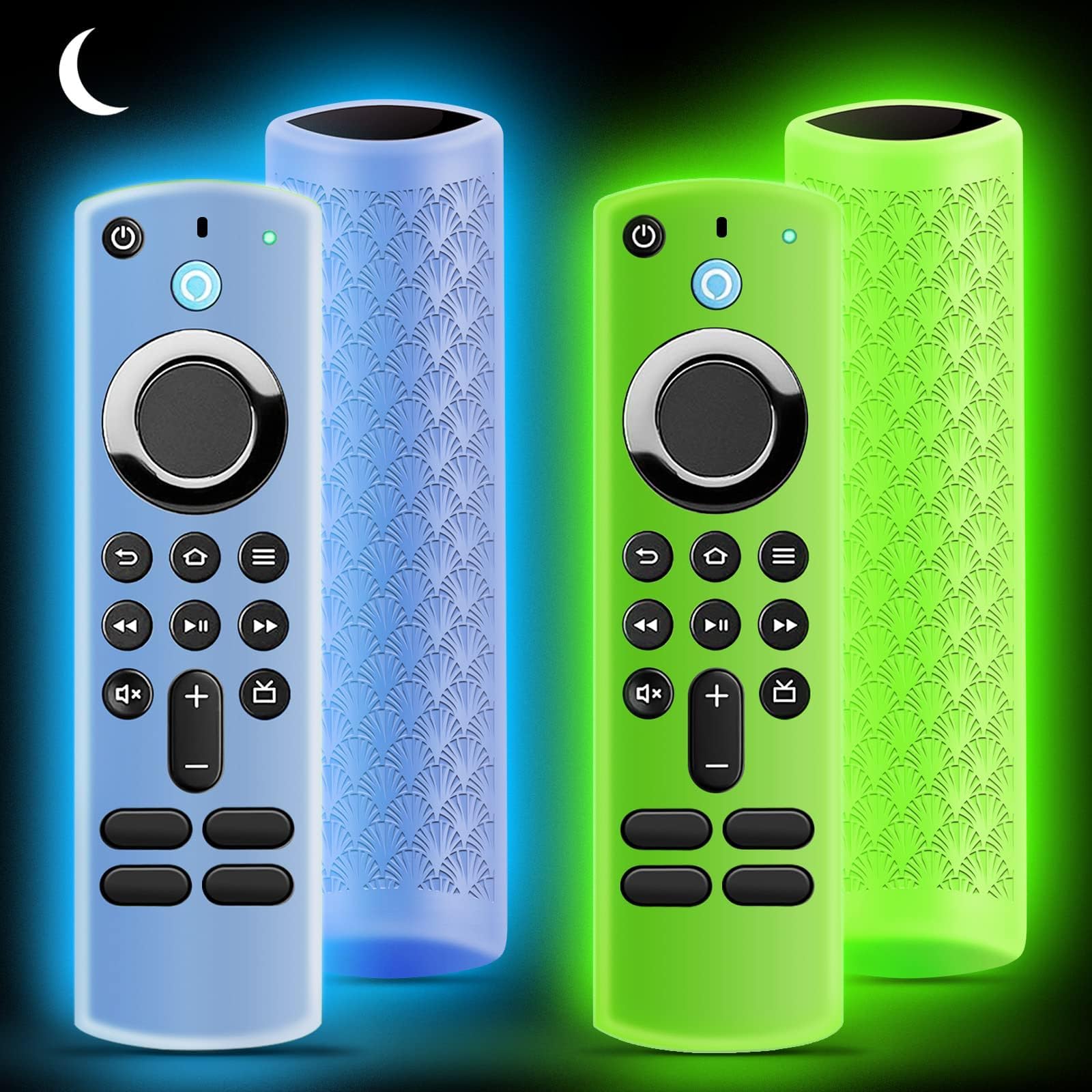 Amazon.com: (2Pack) ONEBOM Protective Silicone Remote Cover Compatible ...