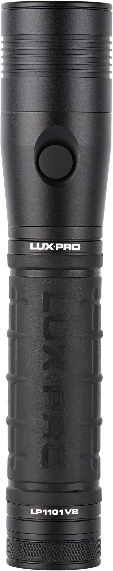 LUXPRO 2 D Cell Flashlight, High Lumen, IPX6 Water Proof with TackGrip ...