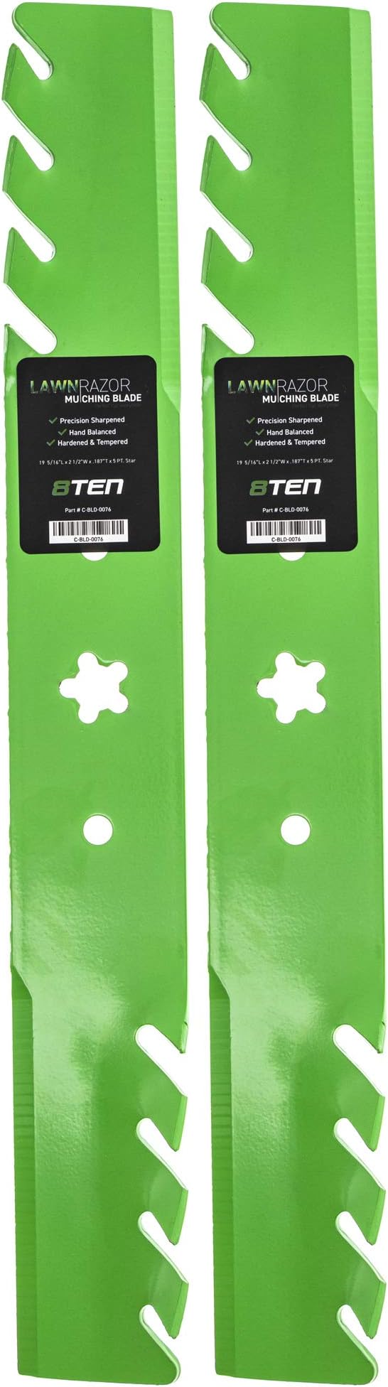 Amazon.com : B1SN3012D Set of 2 Heavy Duty XHT to fit Snapper 38" Mower ...