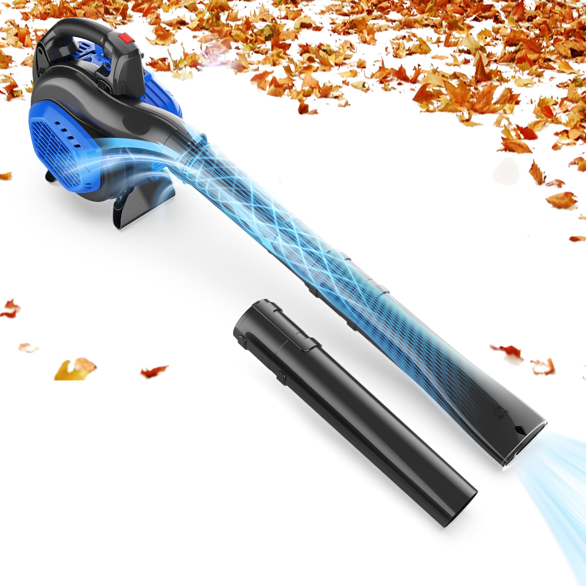 Amazon.com: WILD BADGER POWER Leaf Blower,26cc Gas Powered Cordless 2 ...