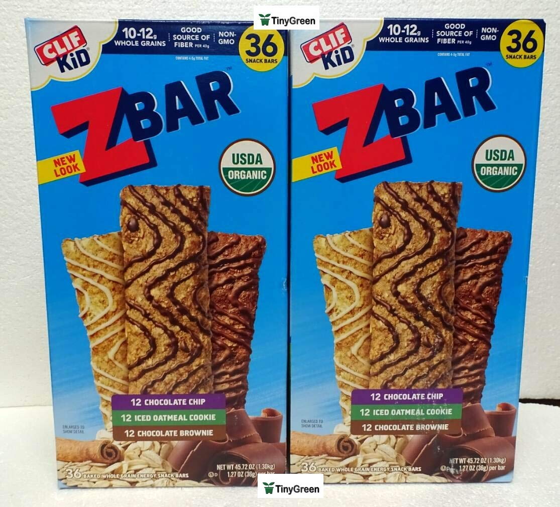 Amazon.com: Z-Bar ZBAR 10-12g Whole Grains Three Flavors Organic Non ...