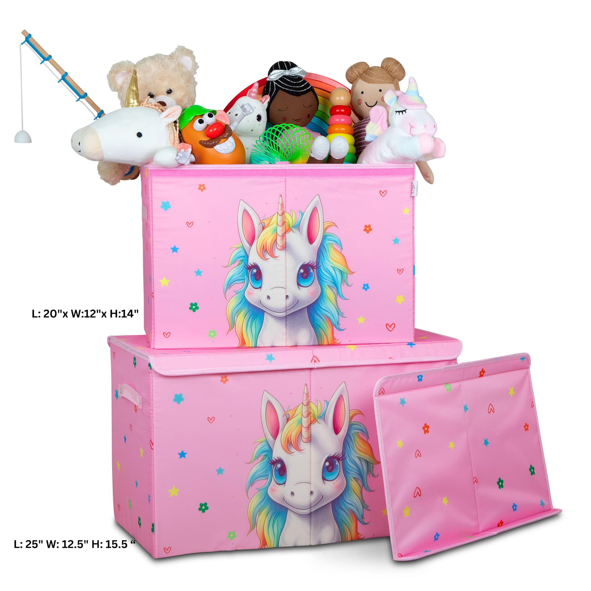 Pink Toy Box Clipart