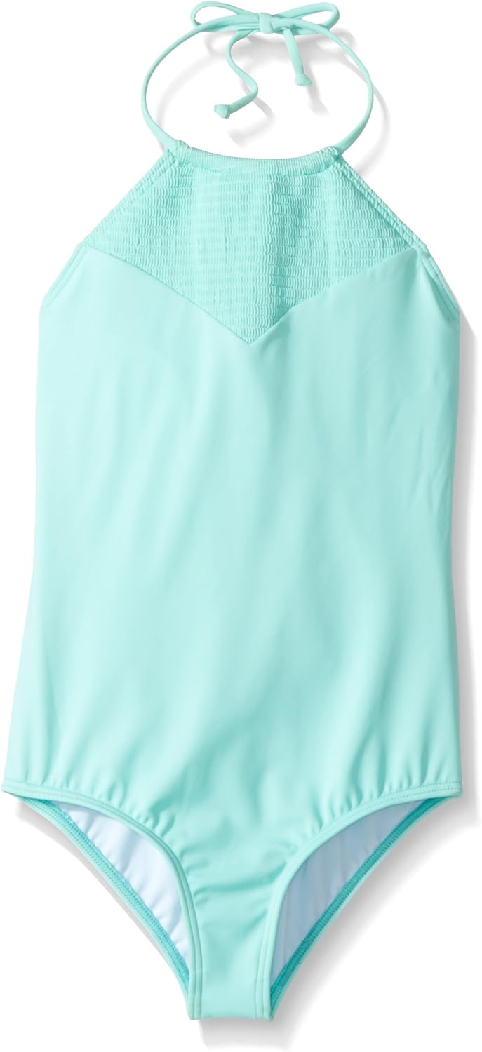 Amazon.com: Billabong Big Girls' Sol Searcher One Piece Swimsuit, Beach ...