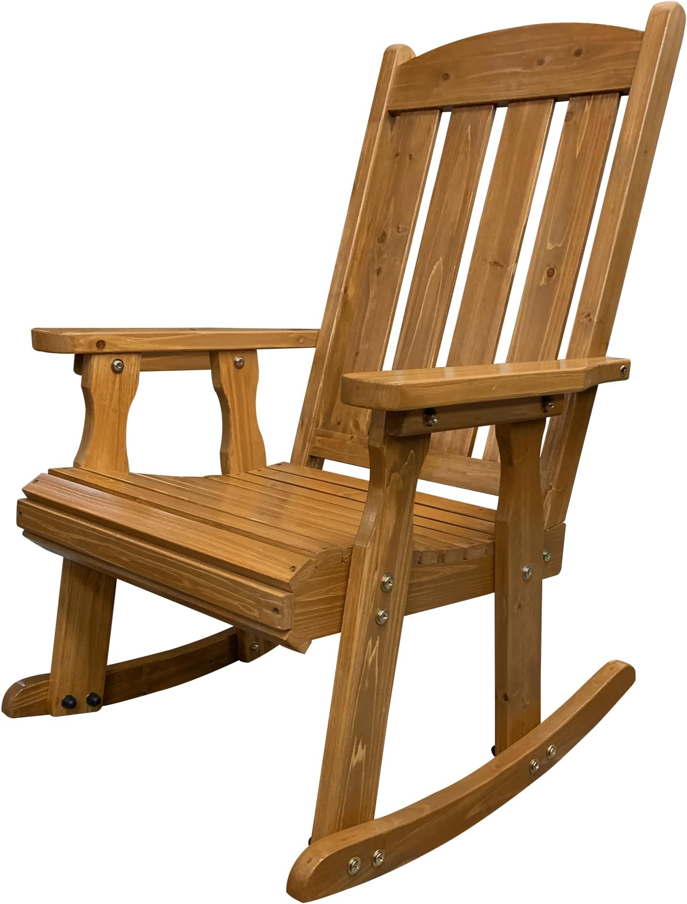 Amazon.com: Lakeland Mills Cedar Log Rocking Chair, Natural : Home ...