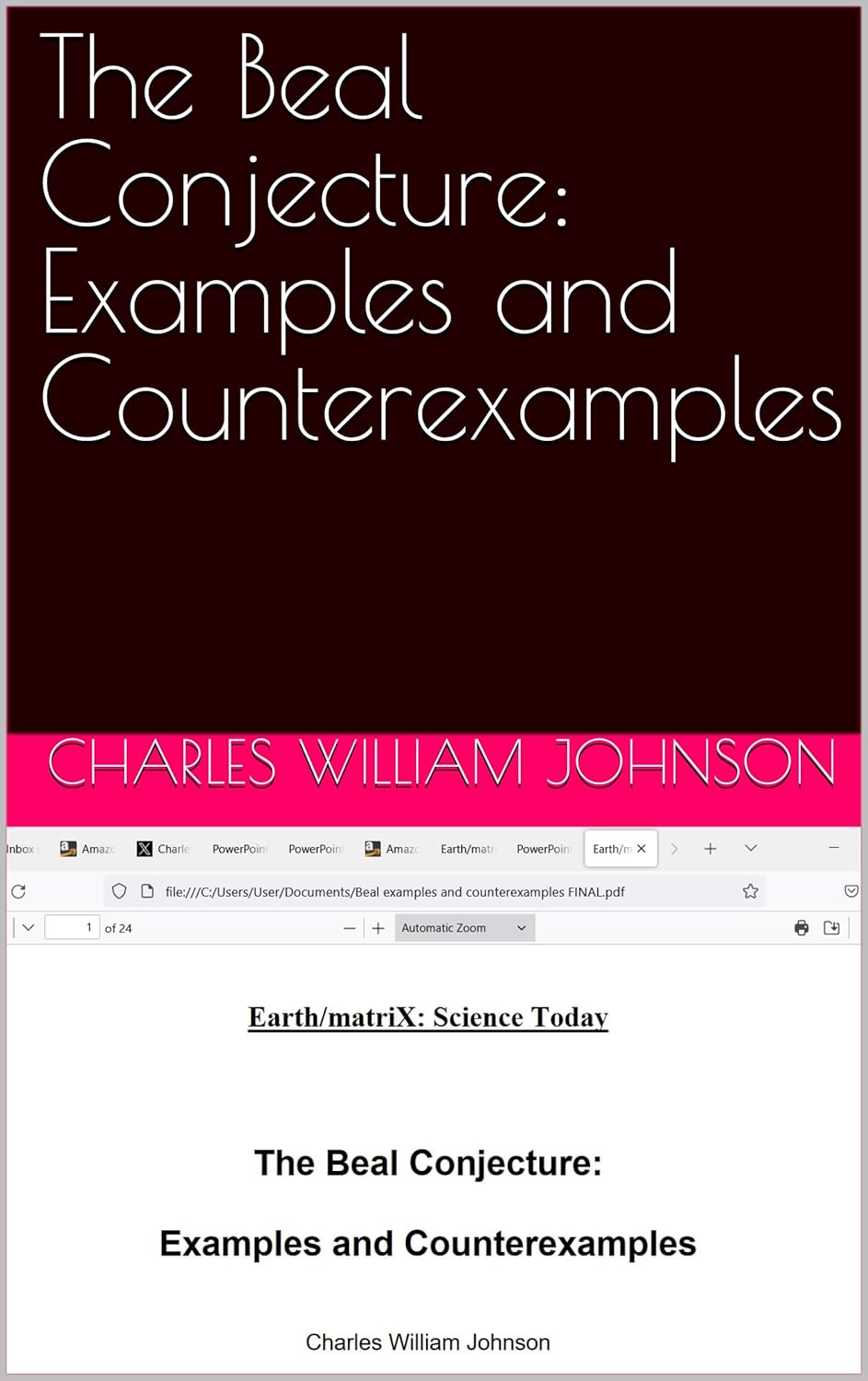 Amazon | The Beal Conjecture: Examples and Counterexamples (English ...