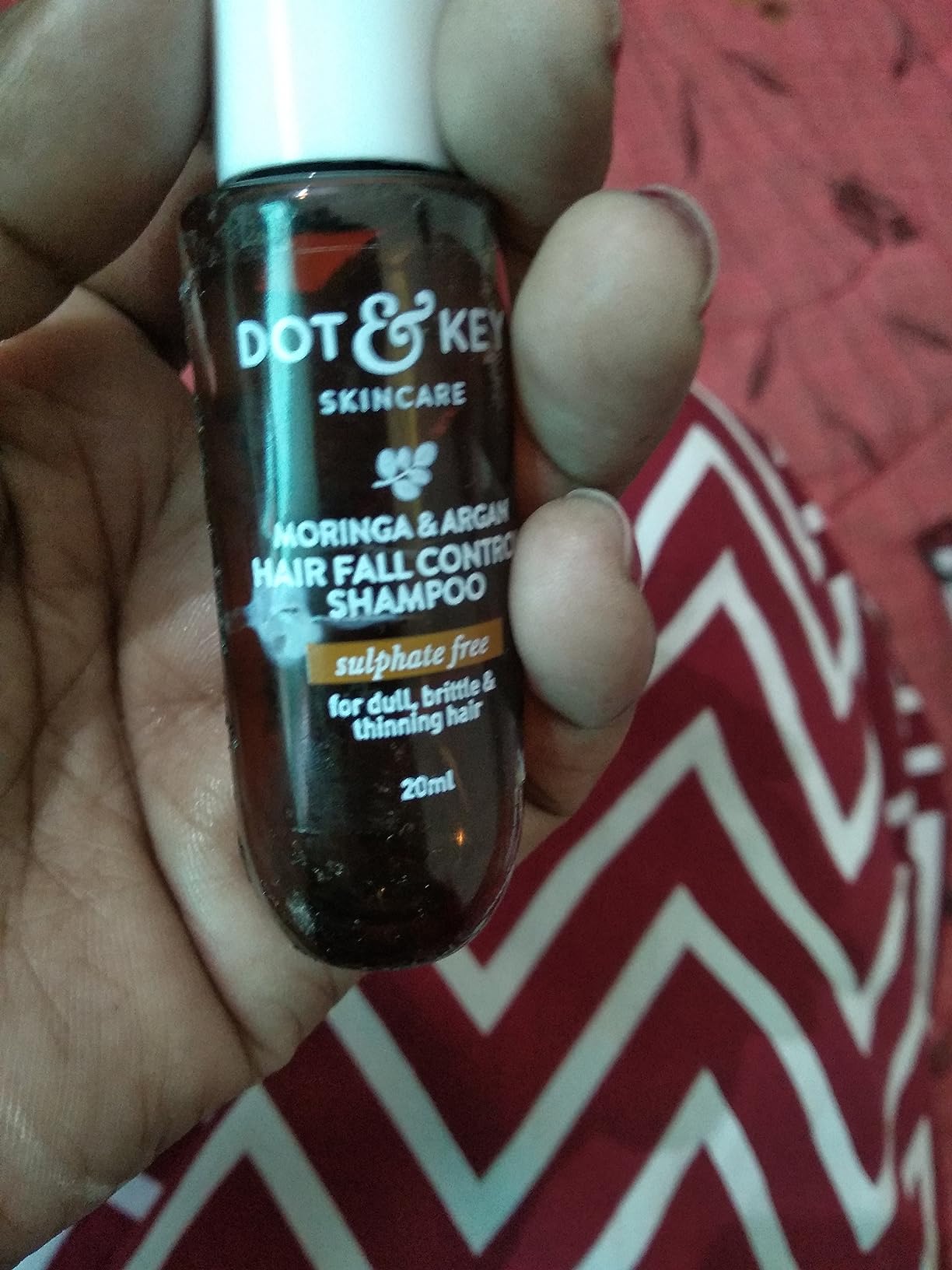 Buy Dot & Key Moringa & Argan Hairfall Control Shampoo With Pea Peptide ...