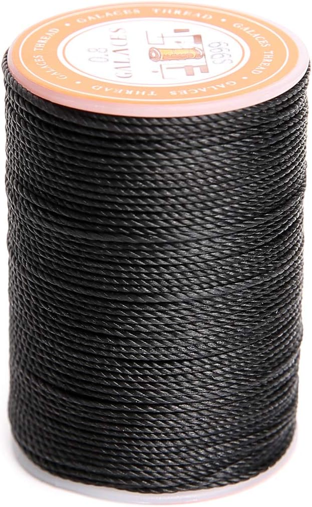 Amazon.com: Waxed Cord for Jewelry Making Black Wax Cord String for ...