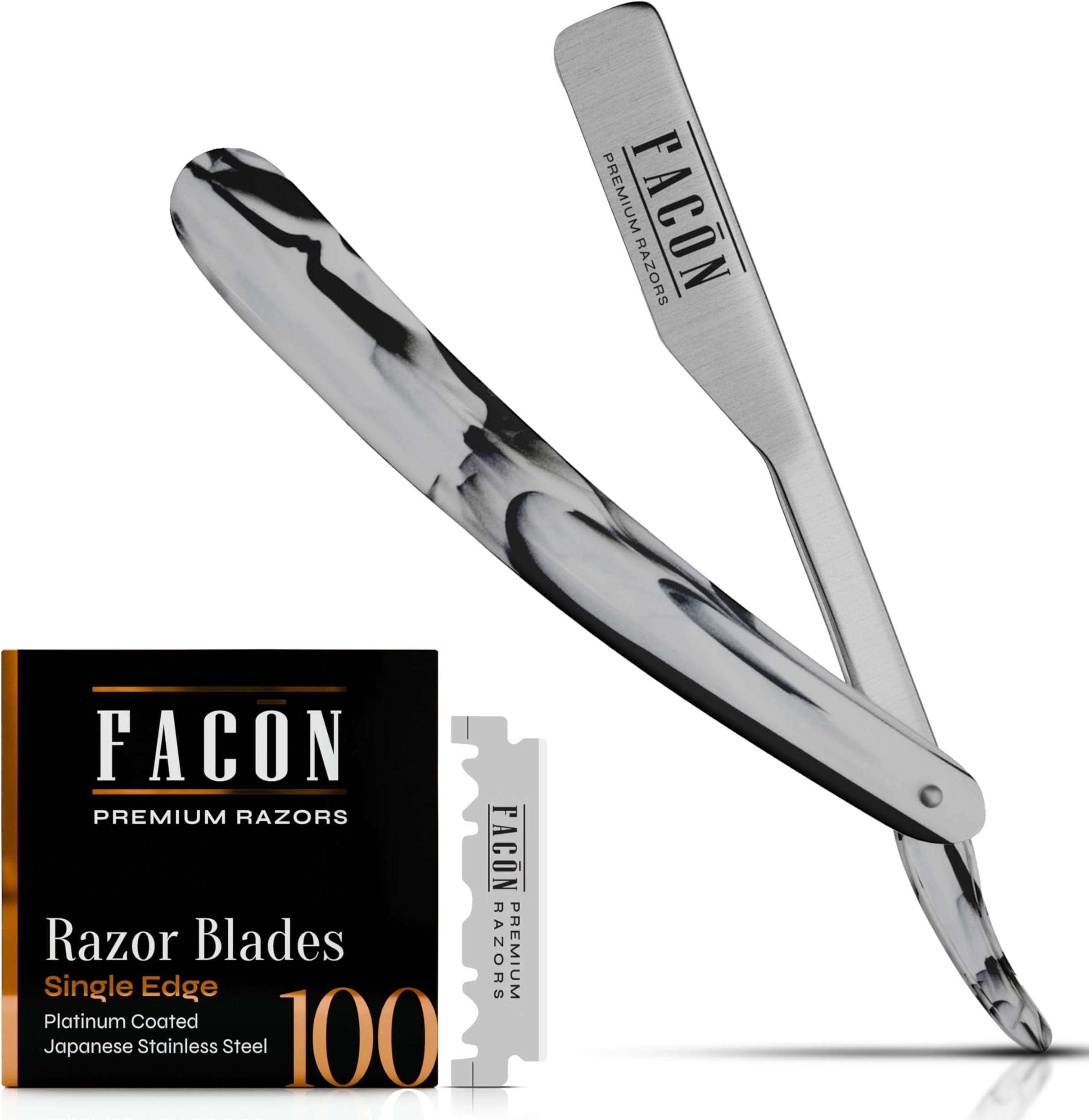 Amazon.com: Shaving Factory, Cut Throat Set from with a Straight Razor ...