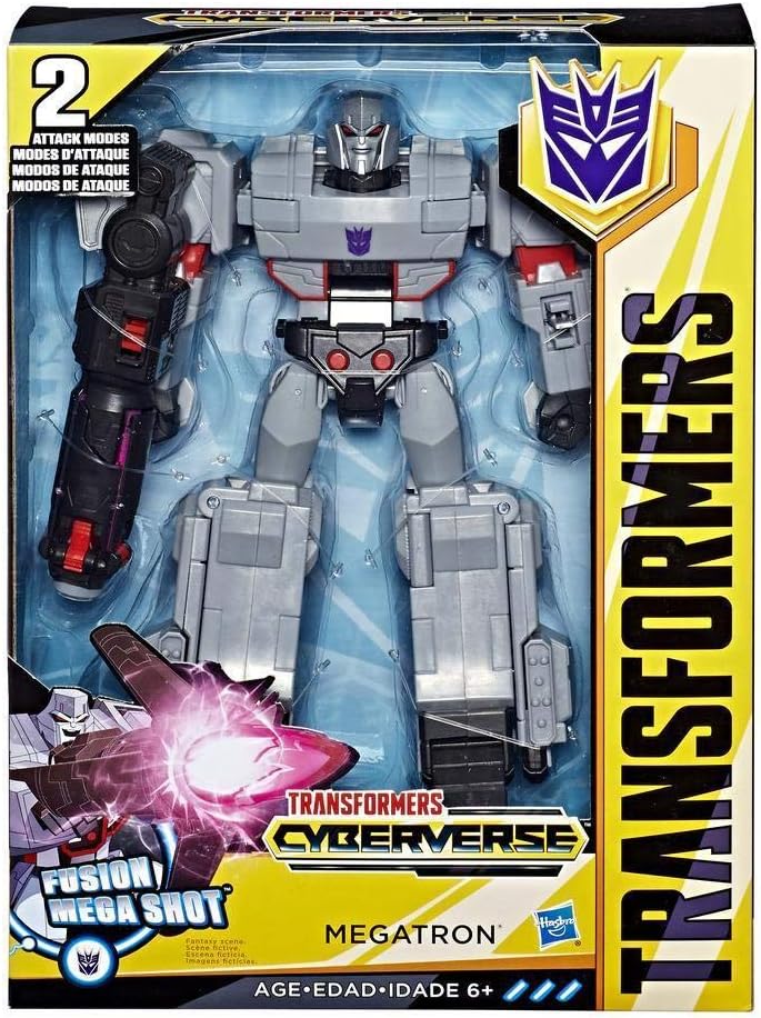 Transformers Cyberverse Ultimate Megatron Figure with Attack Mode