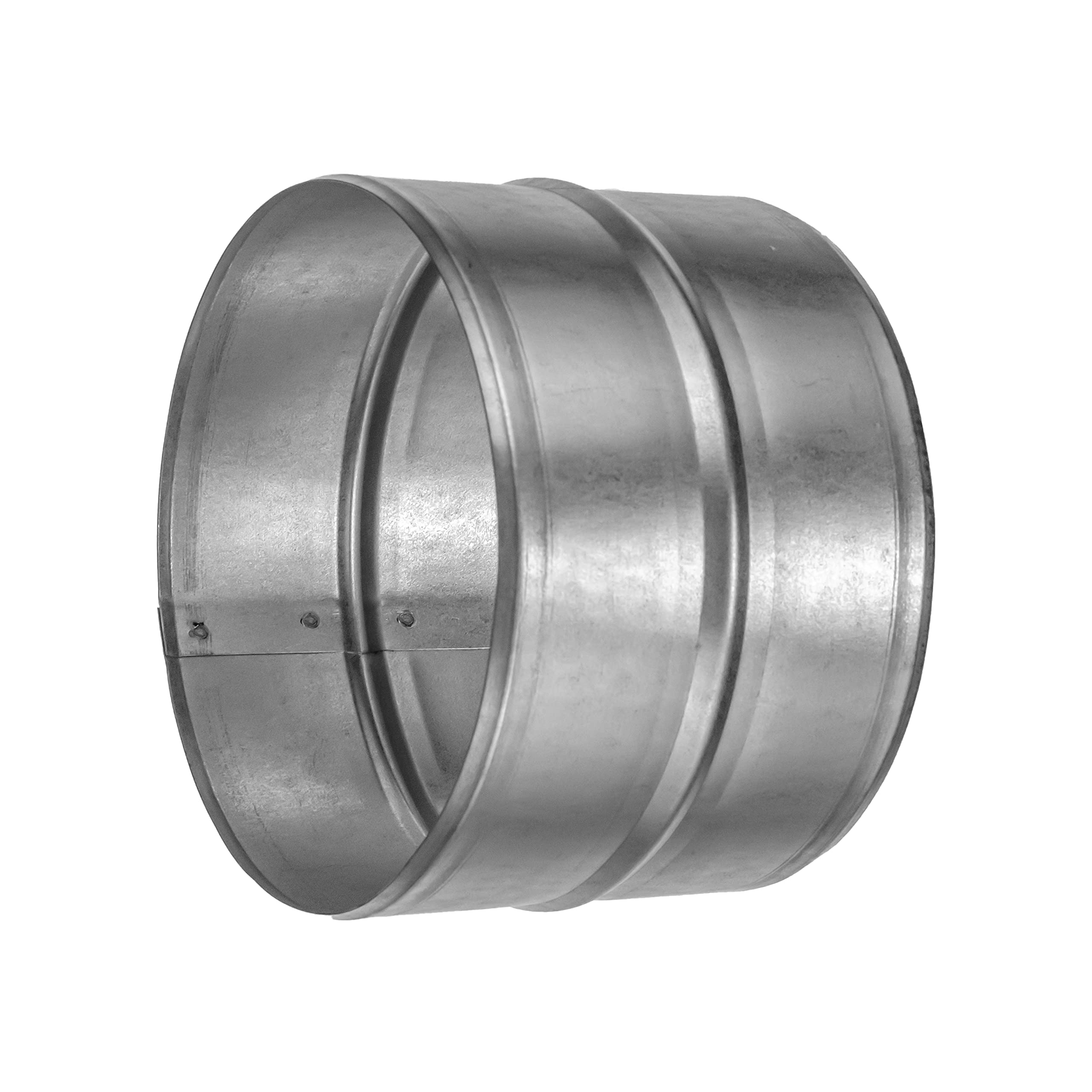 Snapklik.com : 8 Inch Galvanized Steel Duct Connector - Round ...