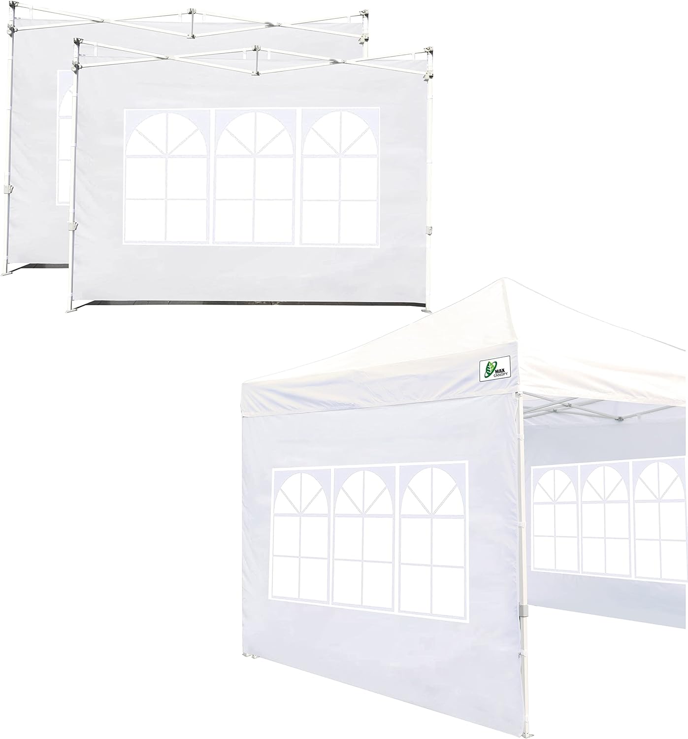 Amazon.com : MAXCANOPY Instant Canopy Sidewalls, 3 PCS Window SunWalls ...