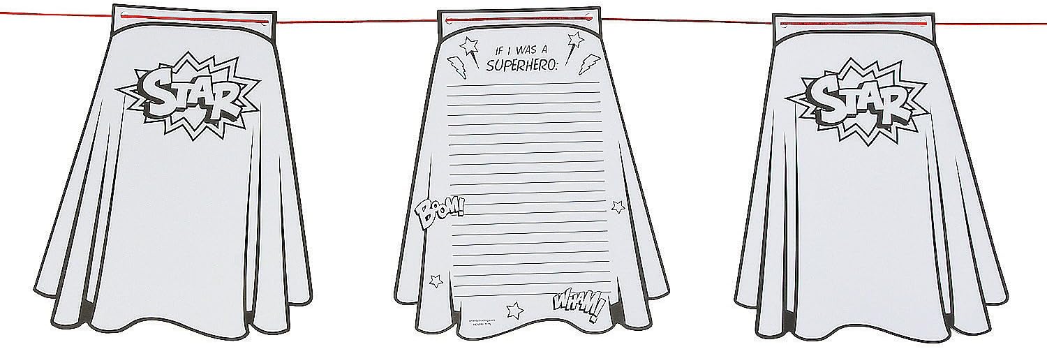 Amazon.com: Superhero Welcome Banner - 1 Piece - Educational And ...