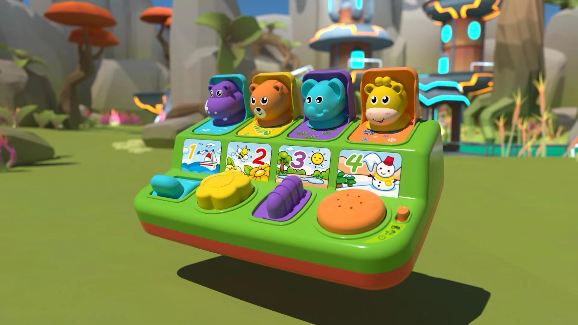 Watch Duchong Interactive Pop Up Animals Toys on Amazon Live