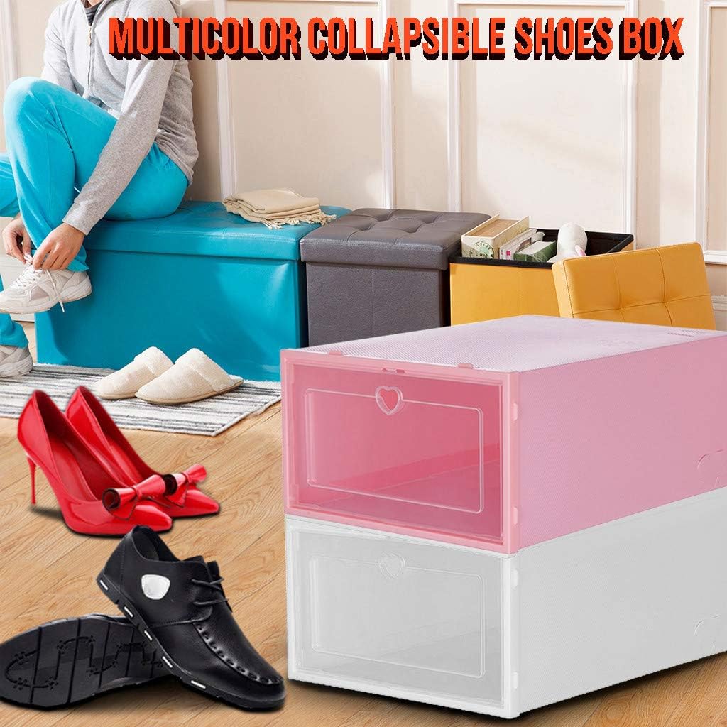 liu nian Storage Shoes Box Womens Mens Shoe Storage Box Plastic ...