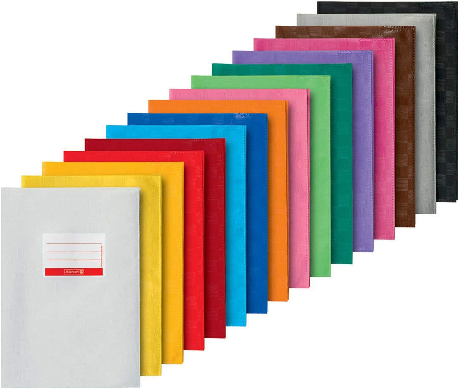 HERMA 5521 Heftumschlag A4 Papier Gelb, Hefthülle mit Beschriftungsfeld ...