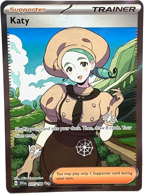 Amazon.com: Pokemon - Katy 237/198 - Scarlet & Violet - Ultra Rare ...