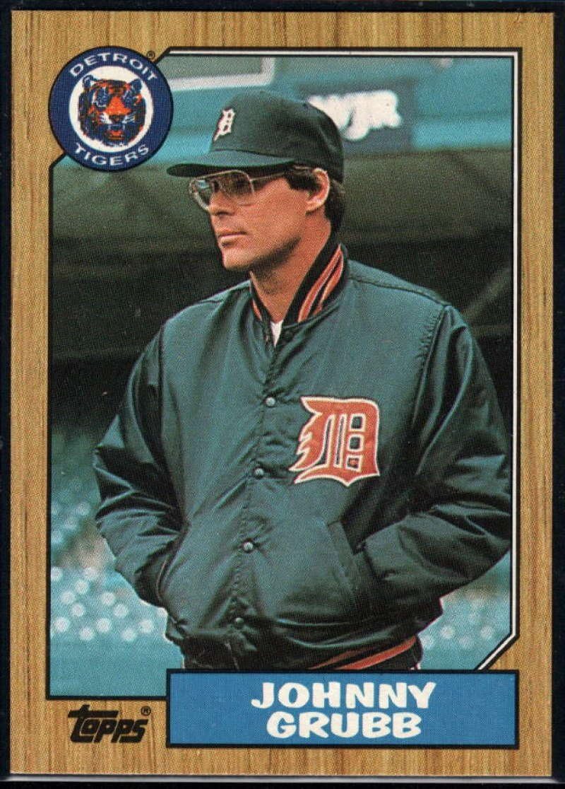 Amazon.com: 1987 Topps #384 Johnny Grubb : Collectibles & Fine Art