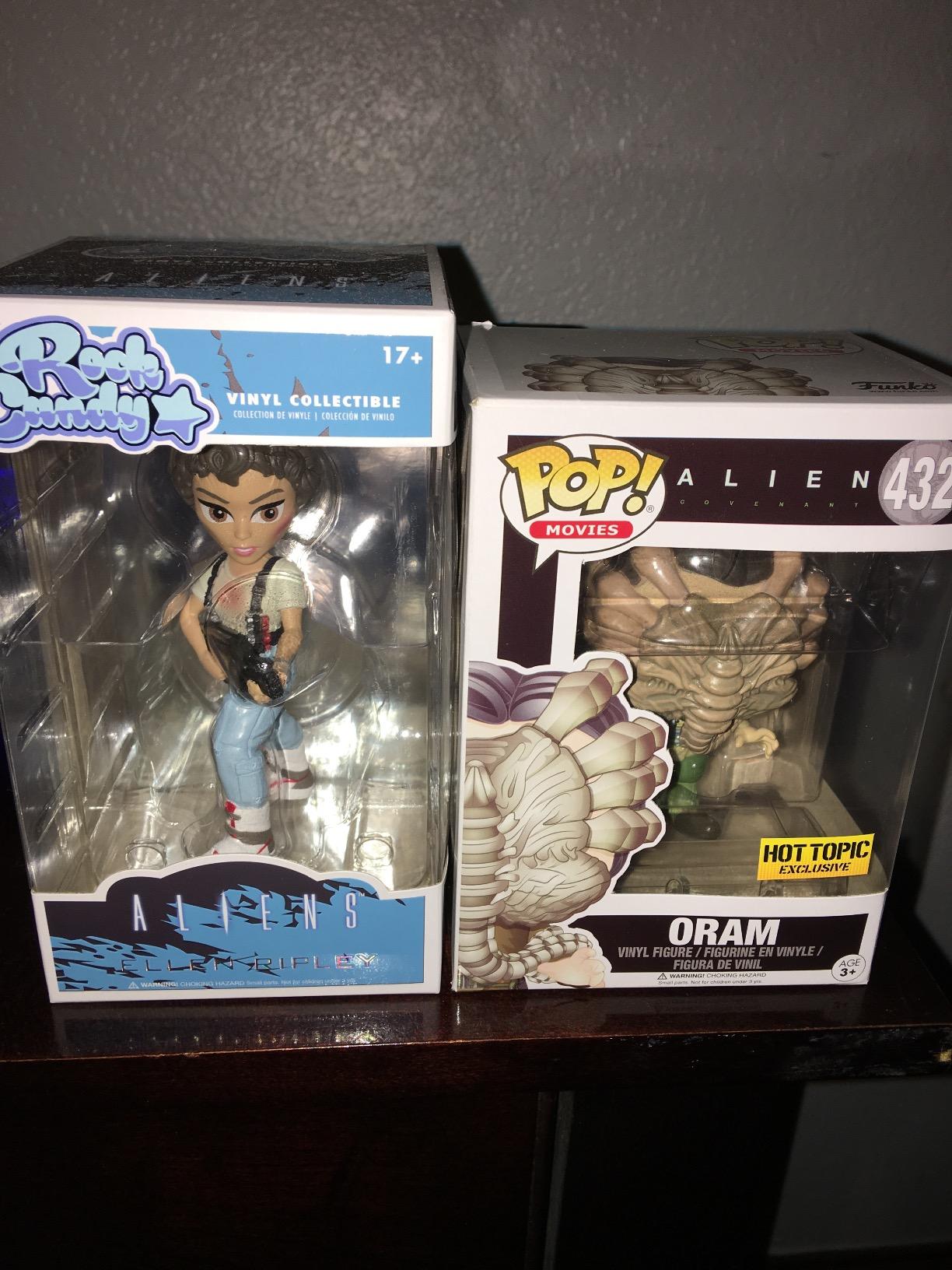 Amazon.com: Funko Rock Candy Alien Ripley Action Figure : Funko: Toys ...