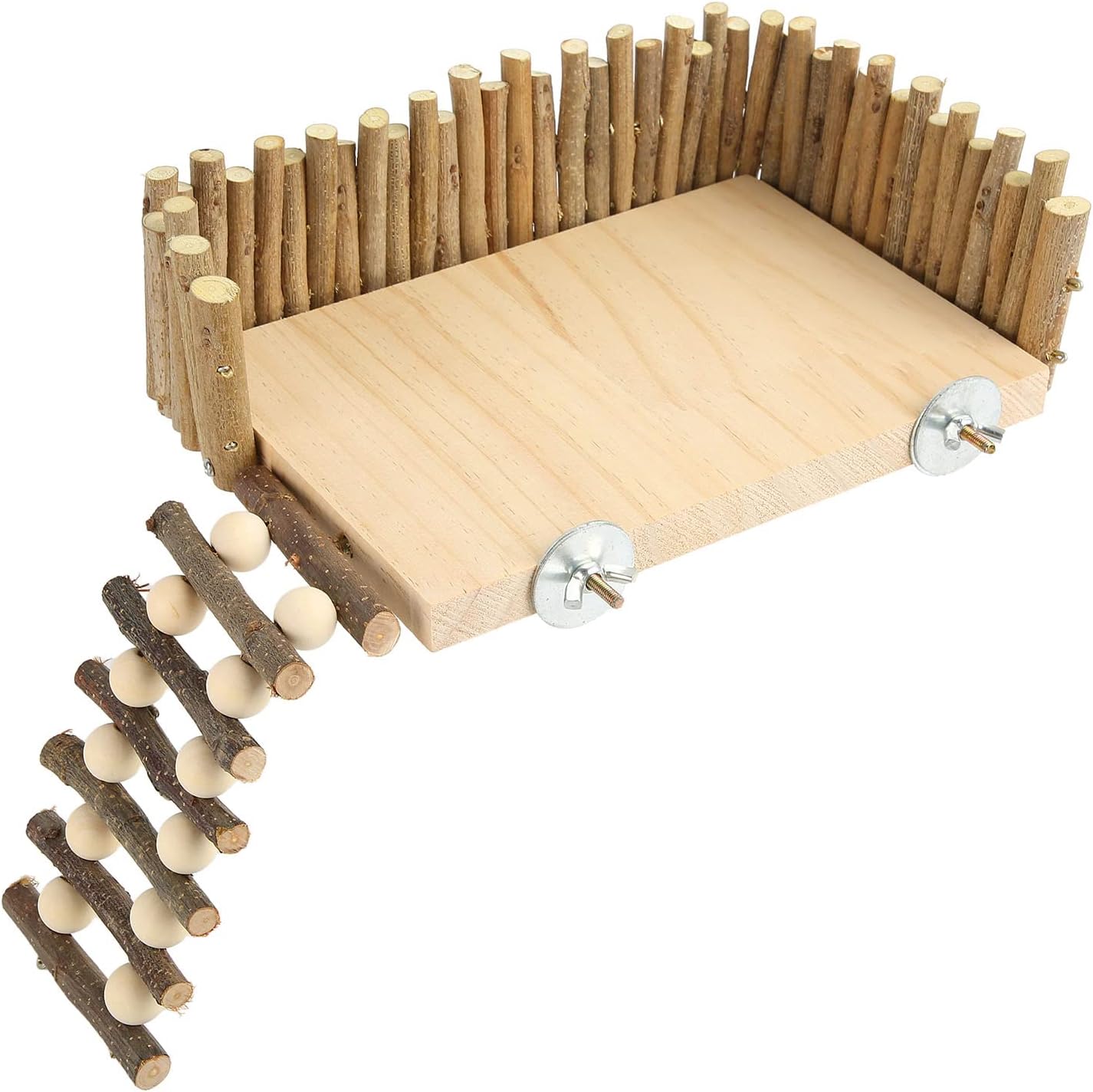 Small Animal Activity Toy - Wooden Hamster Ladder Climbing Stair ...