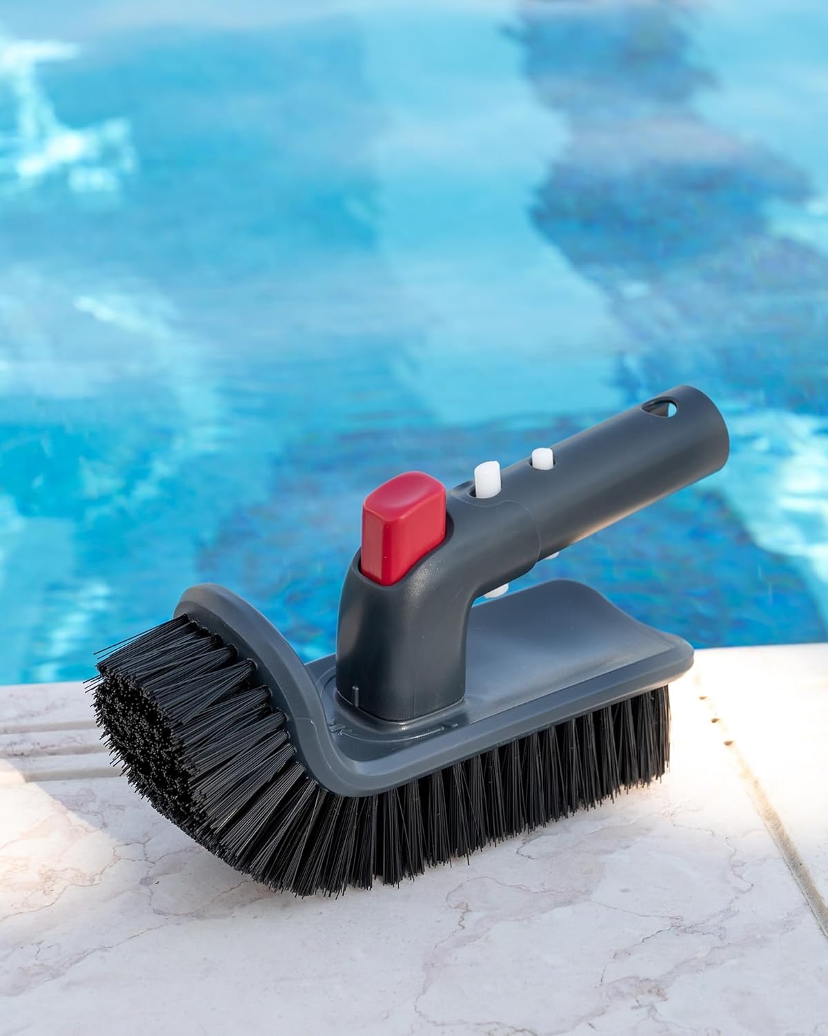 Amazon.com: Pool Brush for Cleaning Pool Walls | Corners & Steps ...