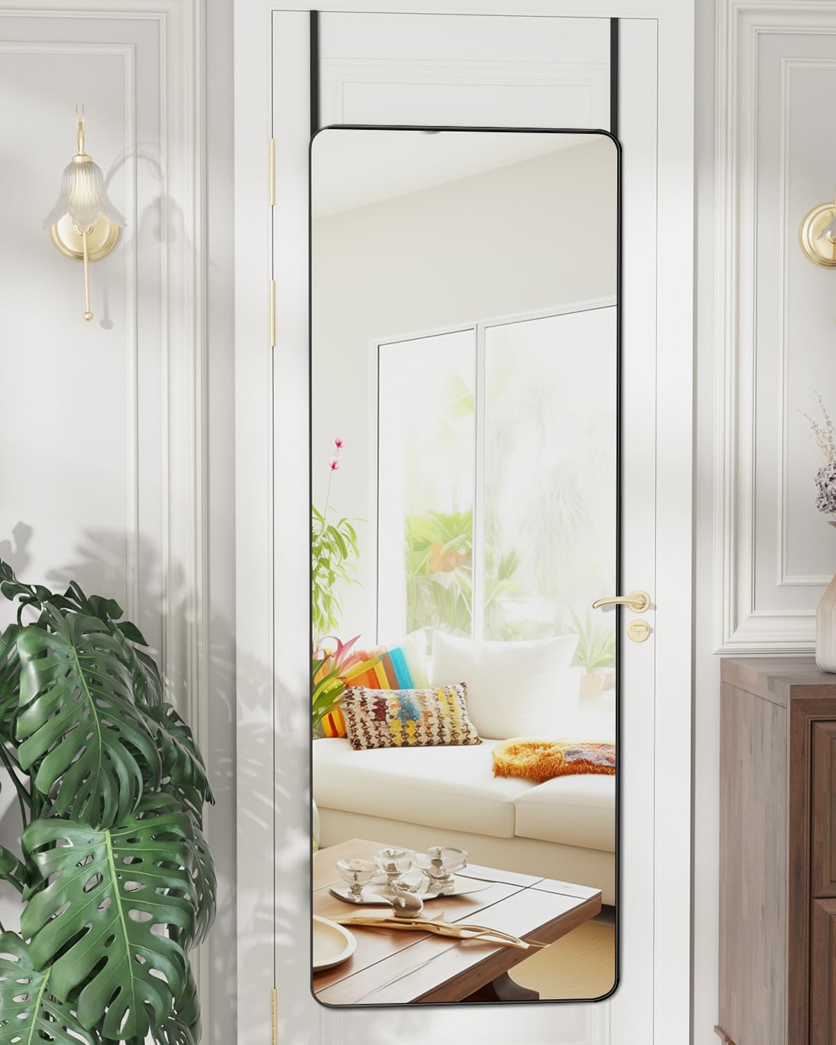 Snapklik.com : Suidia Door Mirror, Full Length Mirror Over The Door 14 ...
