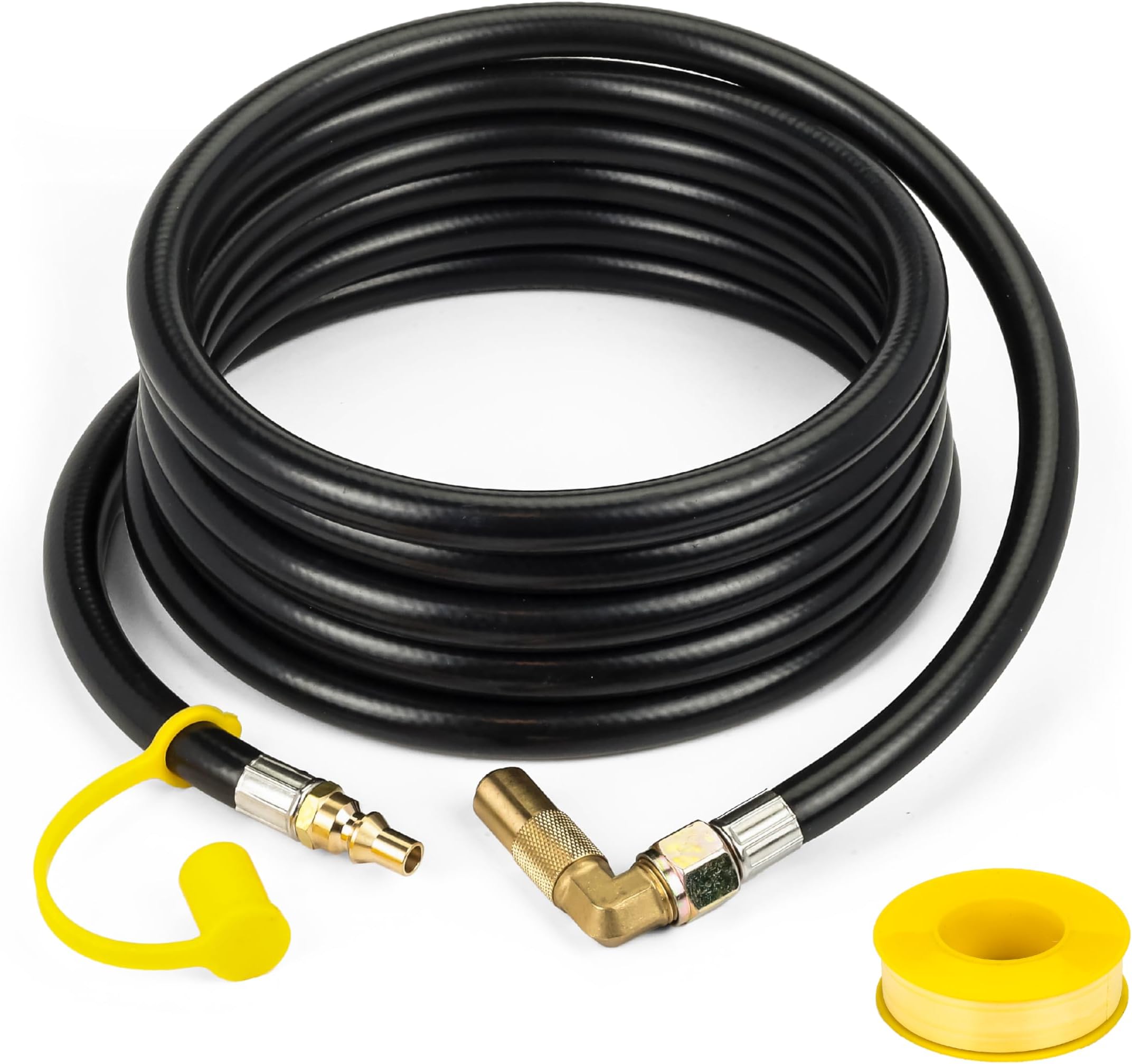 Amazon.com : CALPOSE 15 FT RV Propane Quick Connect Hose for RV to ...