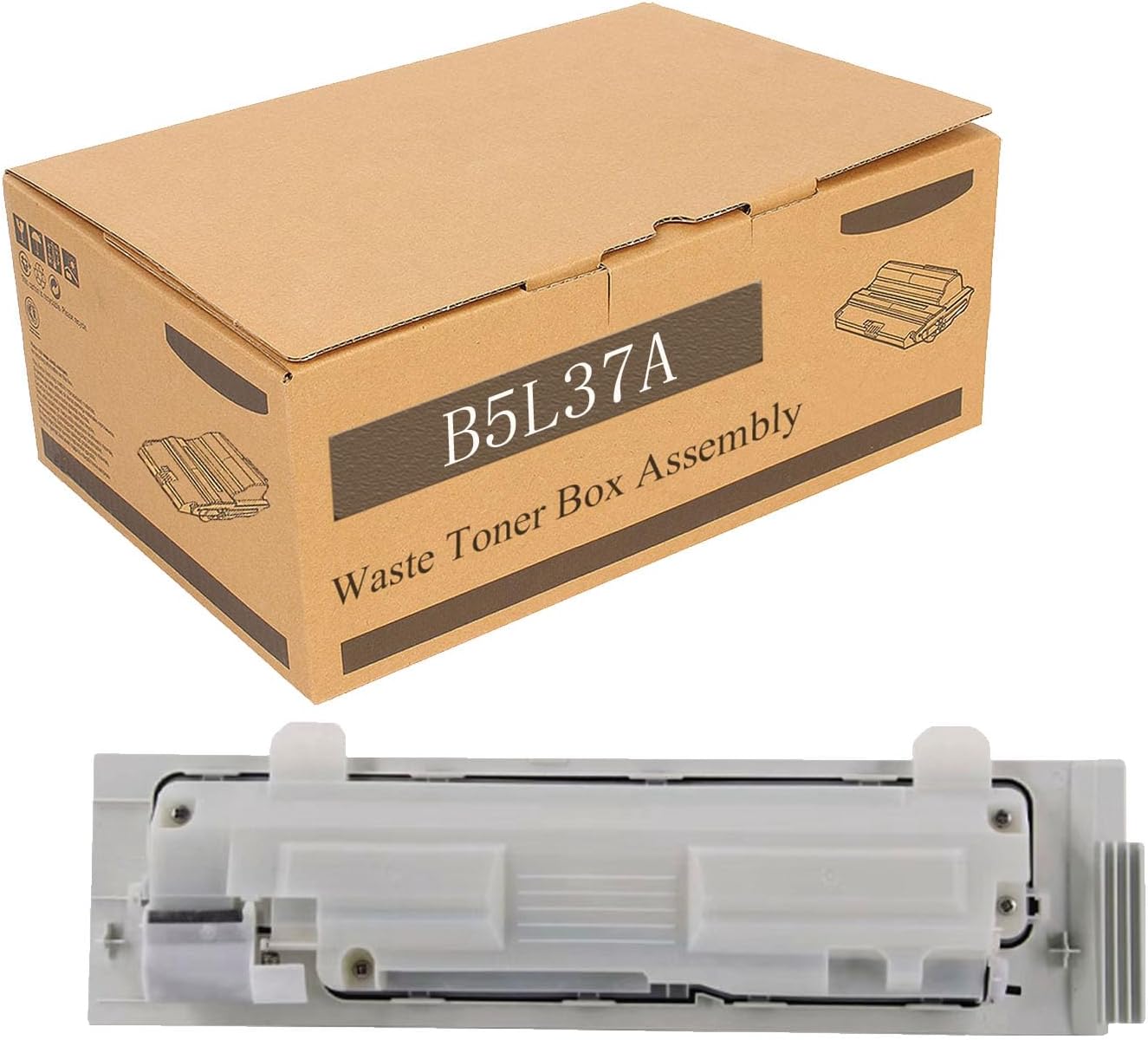 Amazon.com: B5L37A Waste Toner Box Assembly, Toner Collection Unit Replacement for HP, Work for ...