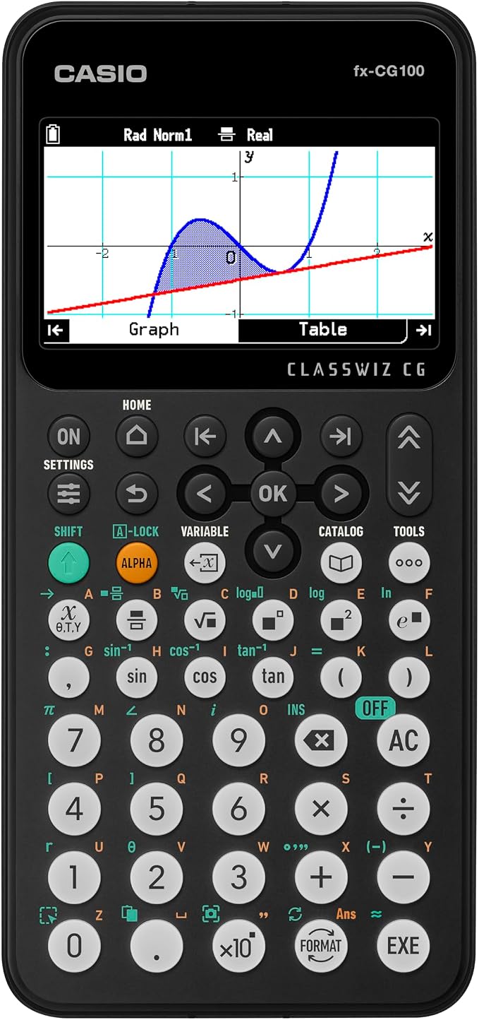 Casio fx-CG100 - Calculadora gráfica a Color (versión del Reino Unido ...