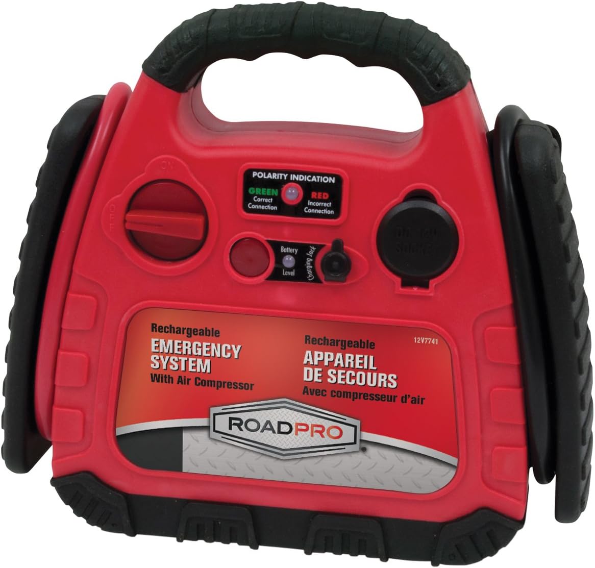 Amazon.com: RoadPro 12V7741 Rechargeable Emergency System with 12V ...