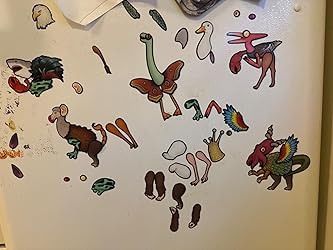 Amazon.com: Cryptid Construction Kit - Funny Fridge Magnet Creature ...