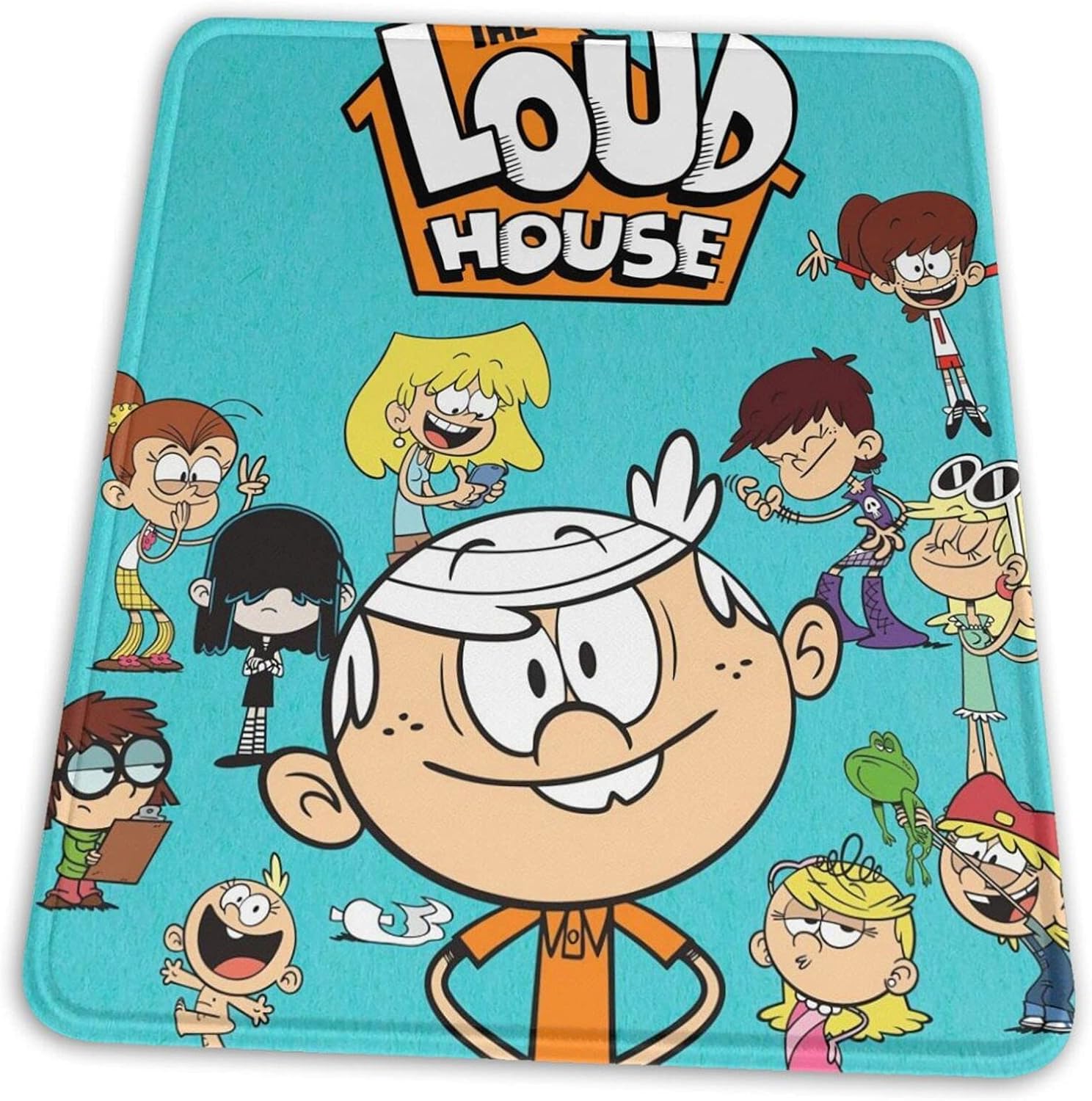 Amazon.com: Anime The Loud House Mouse pad Funny Mouse pad Wrist ...