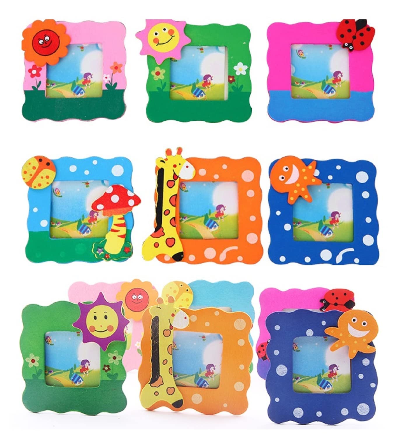 KIVYA Cartoon Character Photo Frames For Birthday Return Gifts For Kids ...