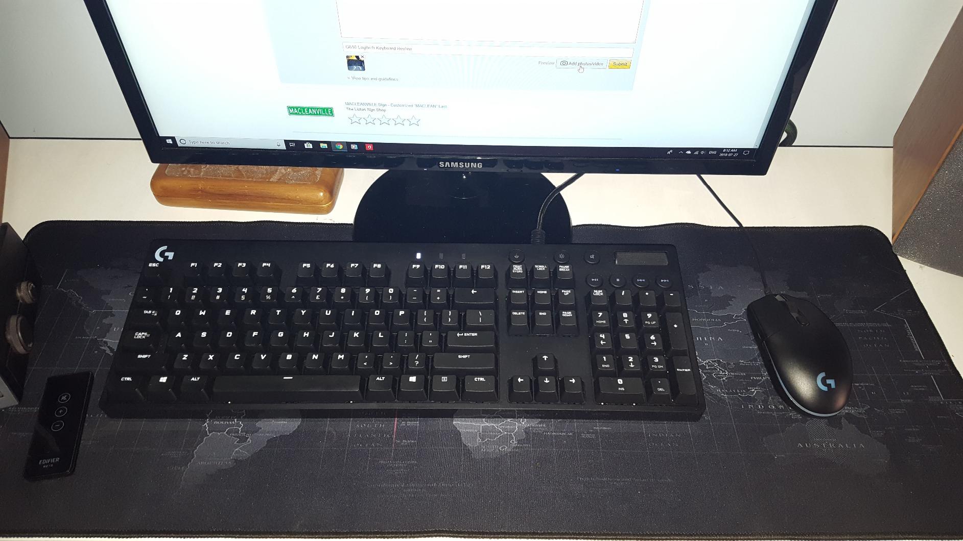 Logitech G610 Orion Red Backlit Mechanical Gaming Keyboard-Black ...