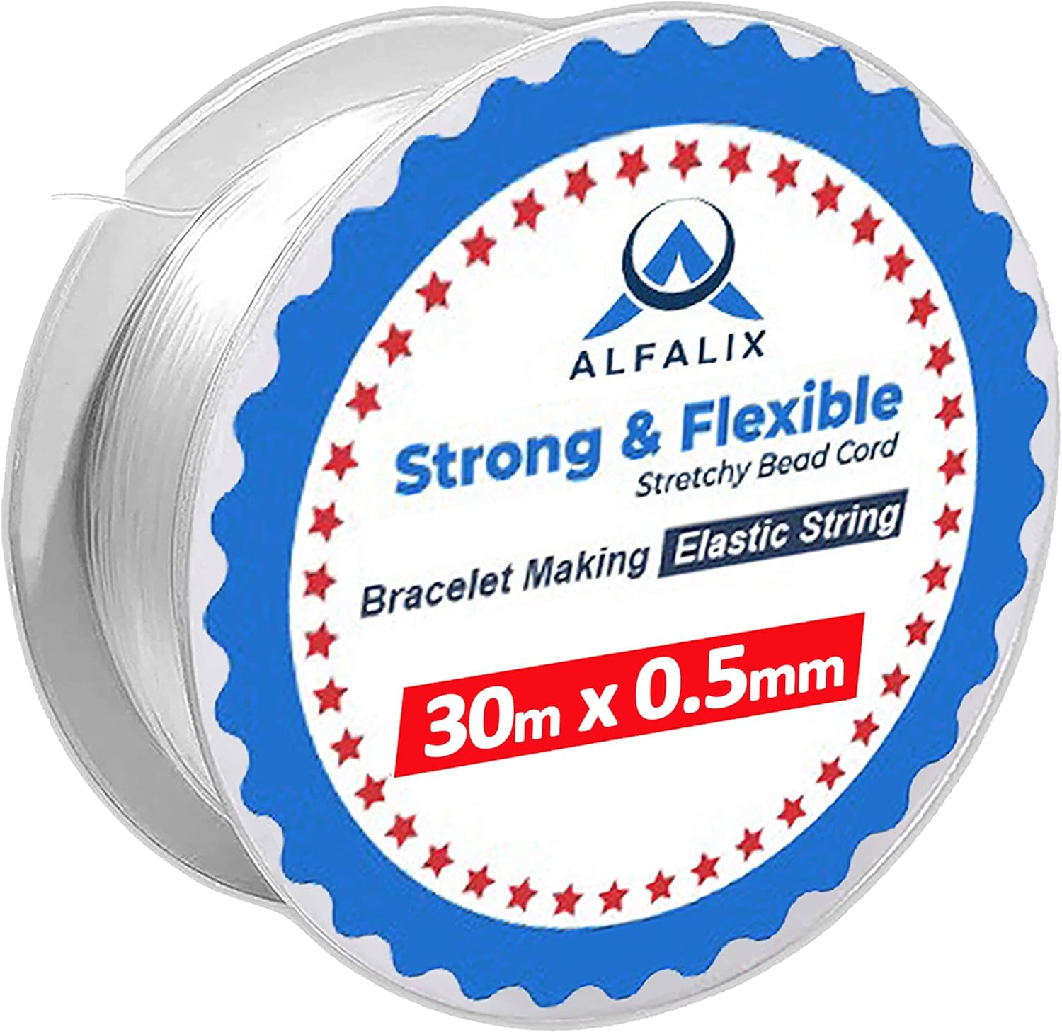 0.5mm Clear Elastic Thread Bracelet Making Strong & Stretchy Elastic ...