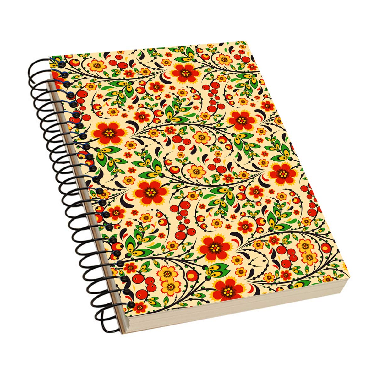 SGB Spiral Bound Notebook Single Rule Notebook Size A5 Floral sgb-spiral-bound-notebook-single-rule-notebook-size-a5-floral