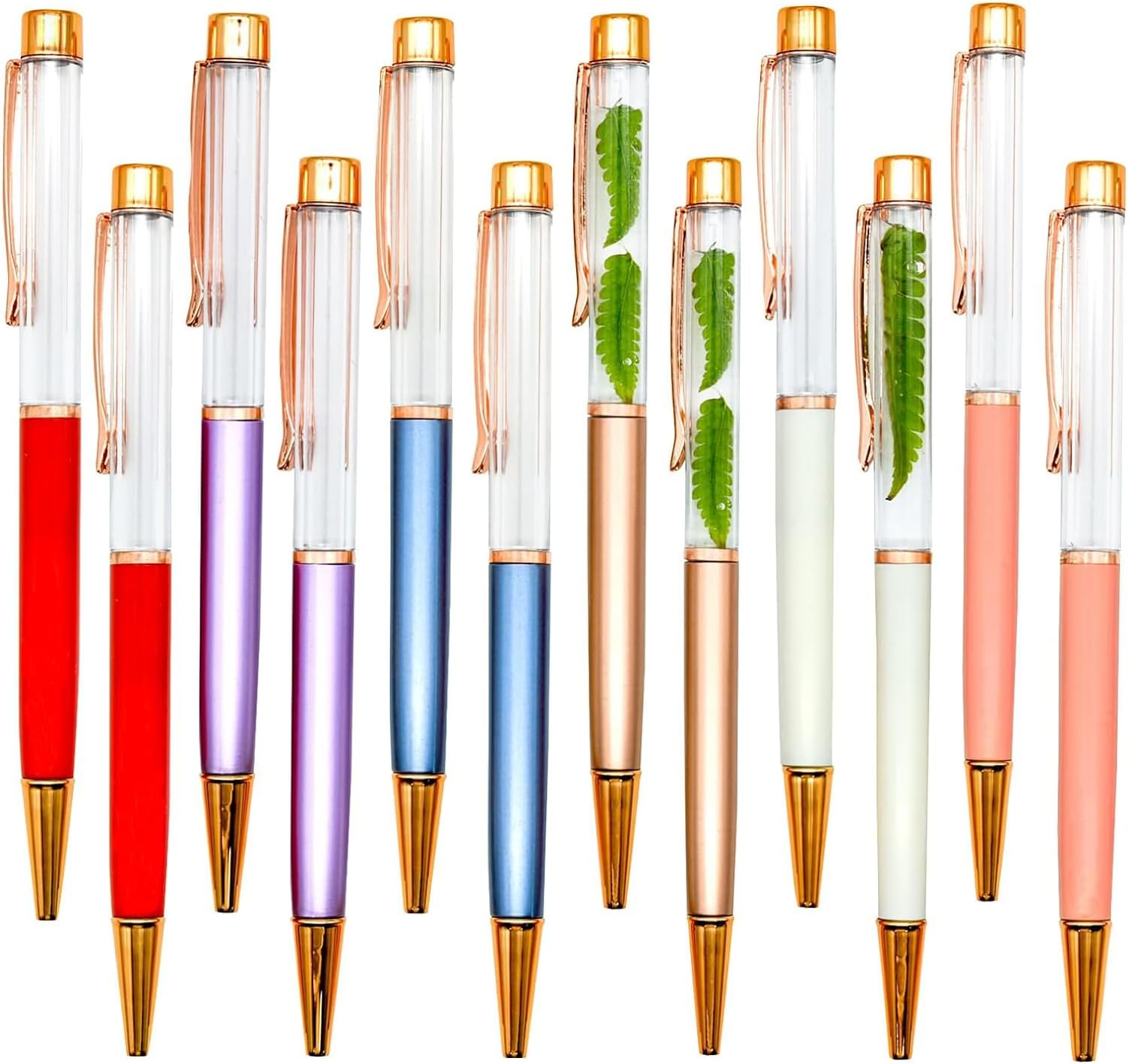 Amazon.com : Lopenle 30Pcs Empty Tube DIY Stylus Floating Business Pens ...