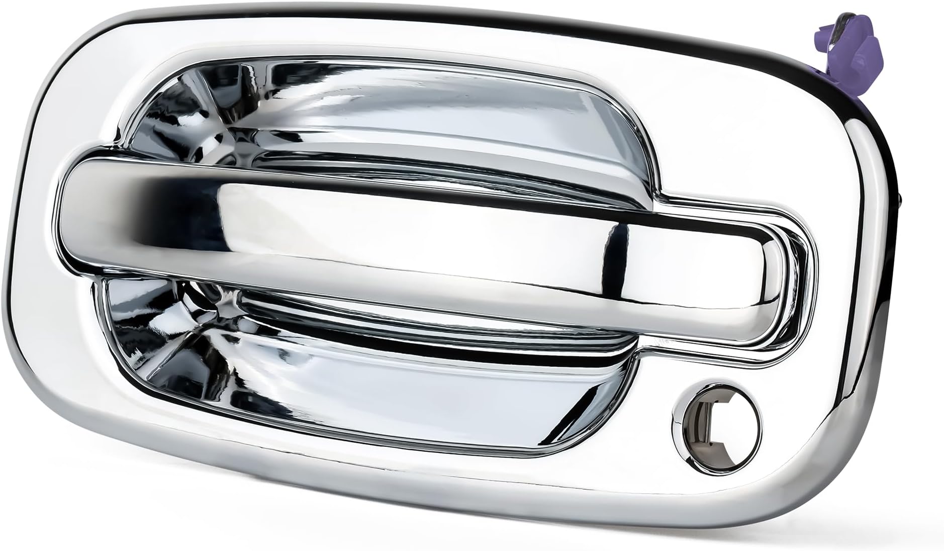 Amazon.com: MNJWS Exterior Chrome Door Handle, Rear Driver Side ...